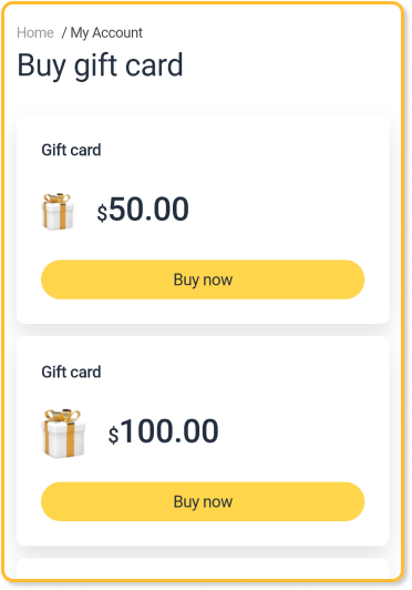 Steps to Purchase a Gift Card – Guide